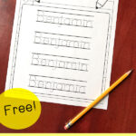 Personalized Printable Free Editable Name Tracing Worksheets ...